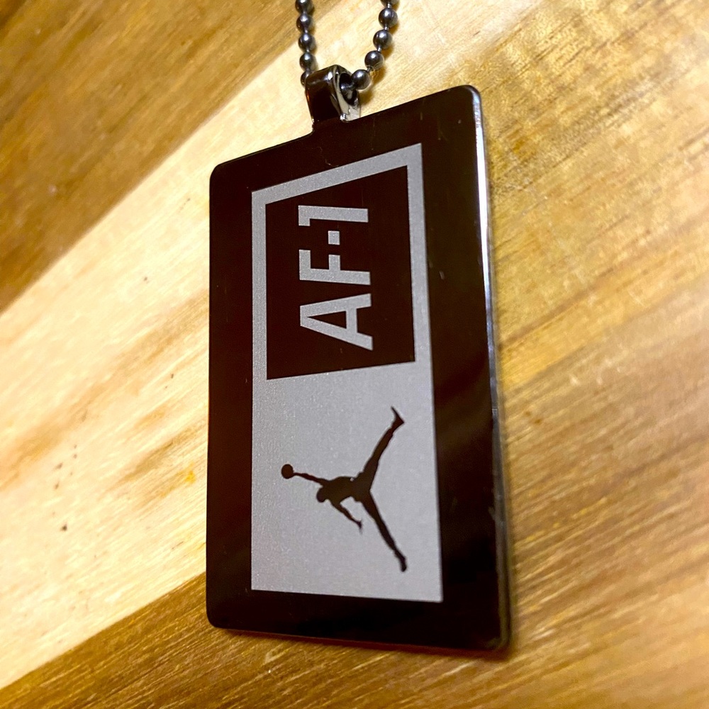 Nike Michael Jordan Af-1 Keychain - Gem